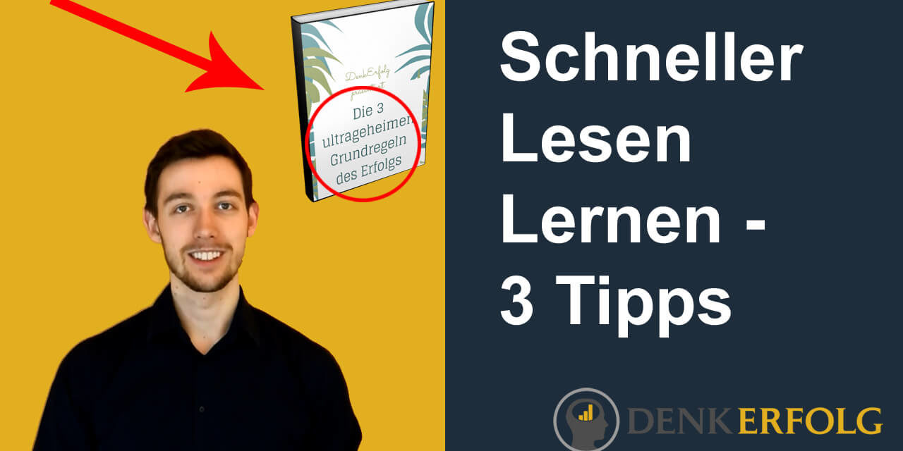 Schneller Lesen Lernen mit 3 Speed Reading Tipps vom Profi Schneller Lesen Lernen mit 3 Speed Reading Tipps vom Profi